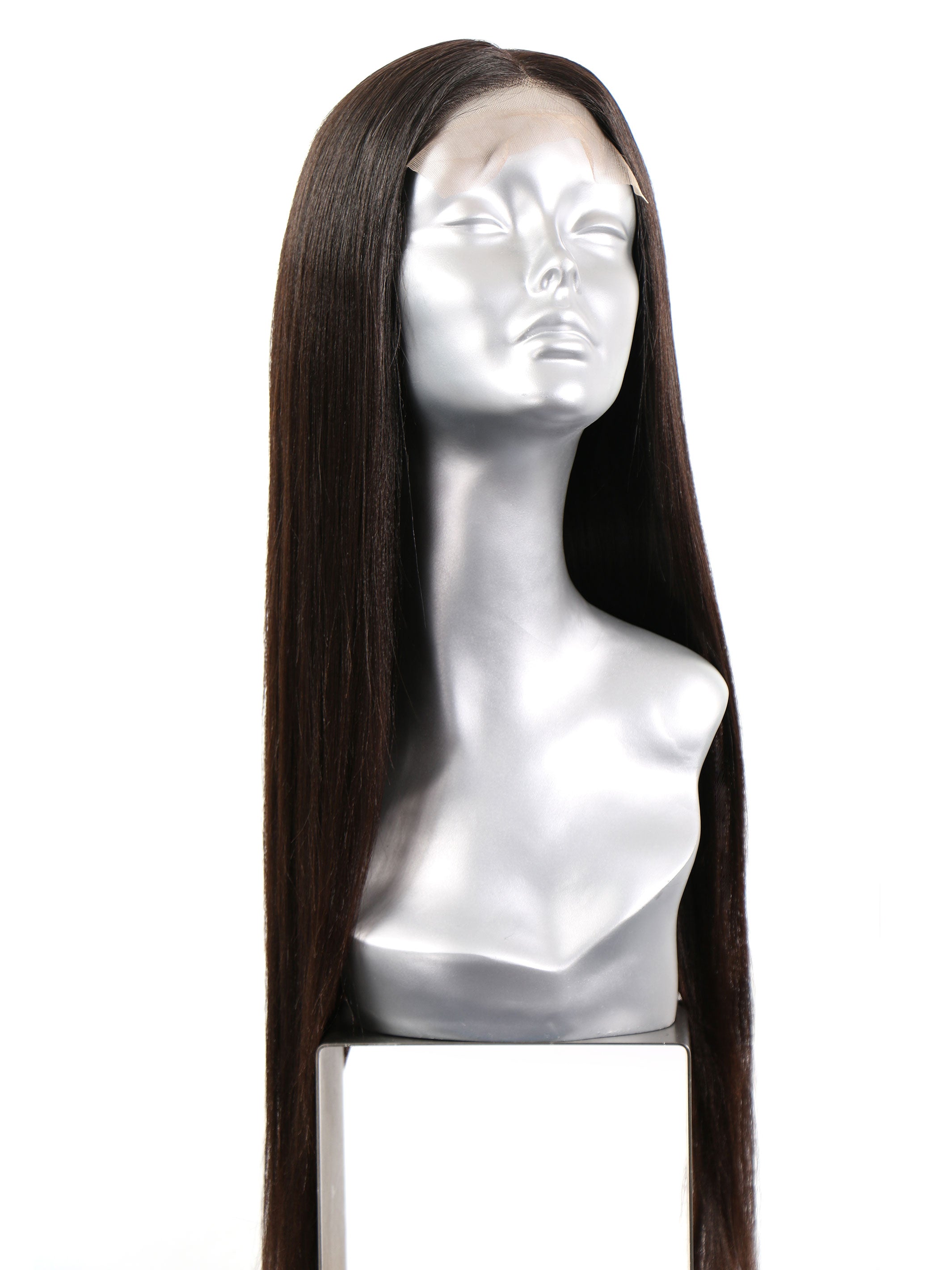 Bounce Relaxed Straight Closure Wig – Indique Hair