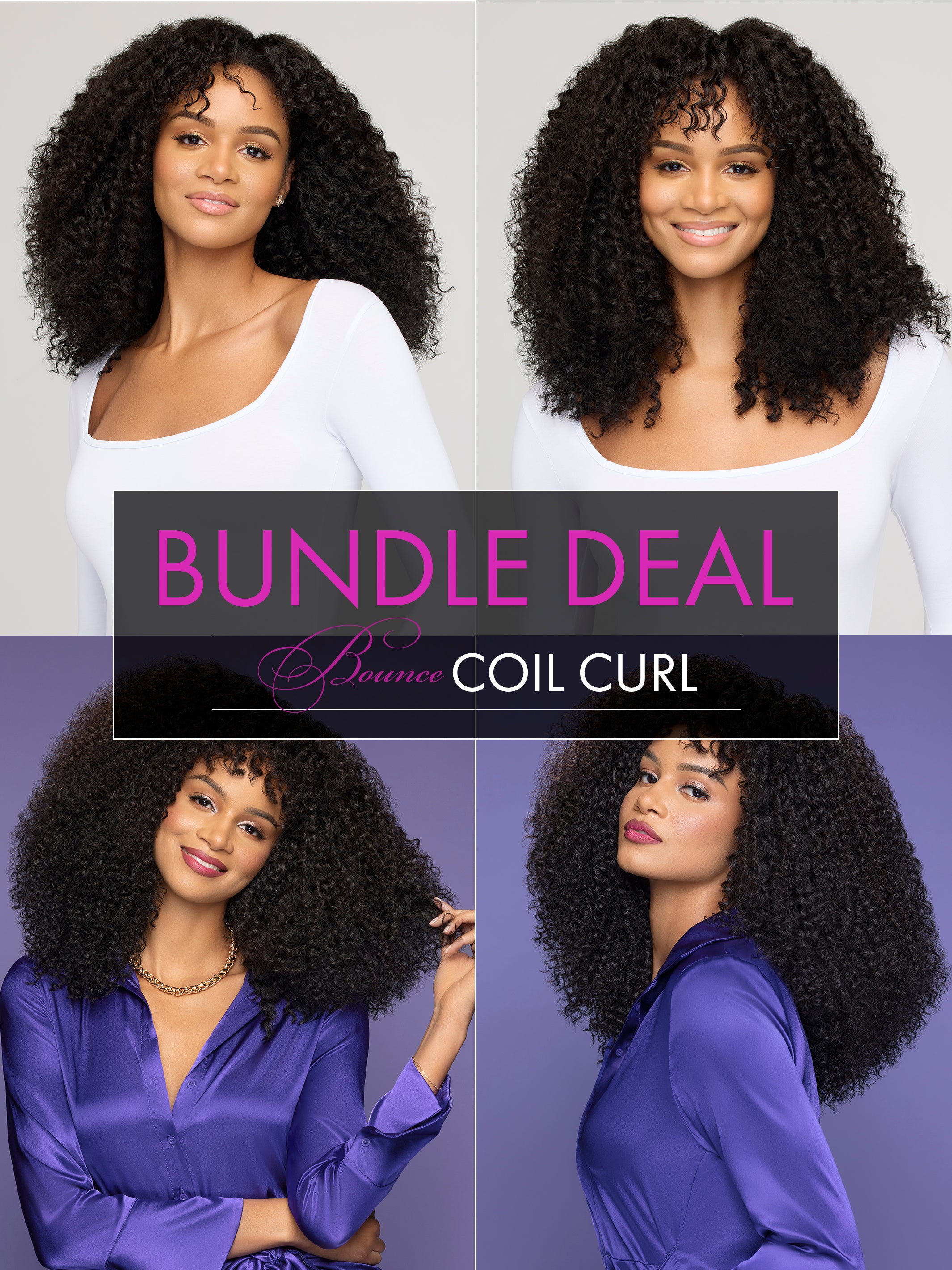 Buy Coil Curl Bundle Deal | Bounce Collection | Indique Hair